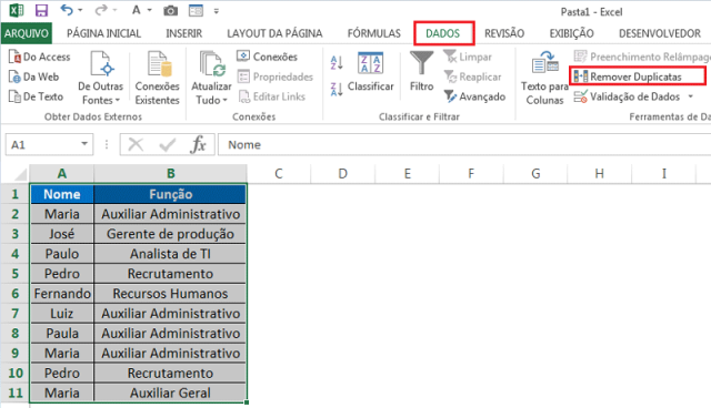 Como Remover Duplicatas no Excel - 2 MANEIRAS - Excel Easy