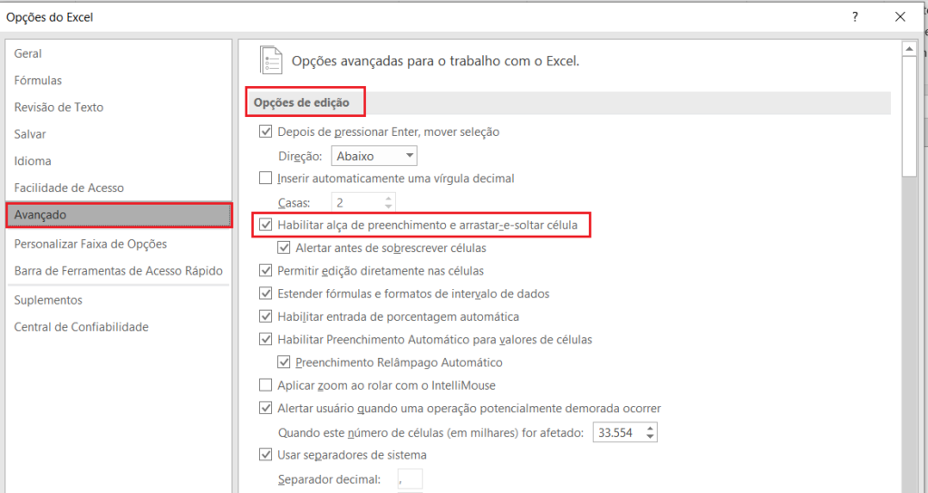 Autopreenchimento no Excel: Como Ativar e Desativar - Excel Easy