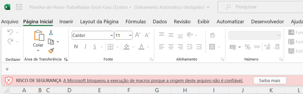 Como Habilitar Macro no Excel: Passo a Passo - Excel Easy
