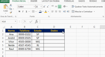 quebra de linha - Excel Easy