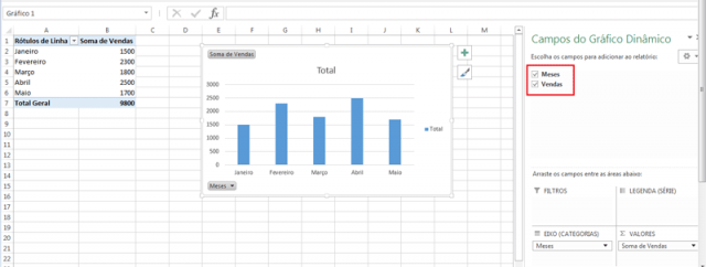 Gráfico Dinâmico no Excel - 3 Opções Para Criá-los - Excel Easy