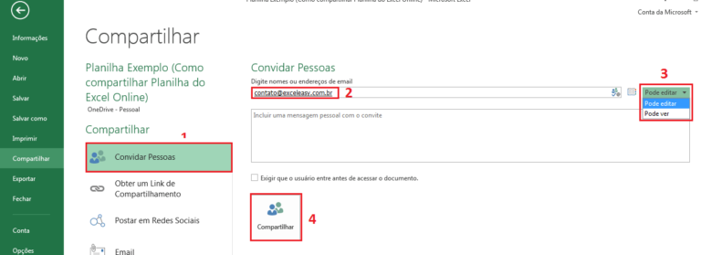 Como Compartilhar Planilha no Excel - Excel Easy