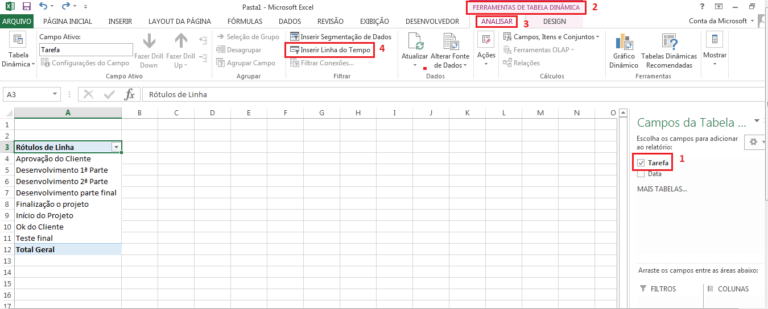 Linha do Tempo no Excel: 4 Opções Para Você Usar - Excel Easy