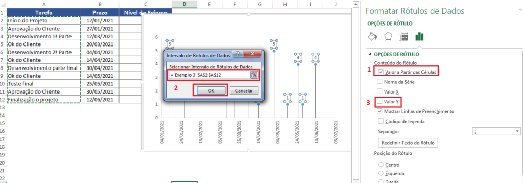 Linha do Tempo no Excel: 4 Opções Para Você Usar - Excel Easy