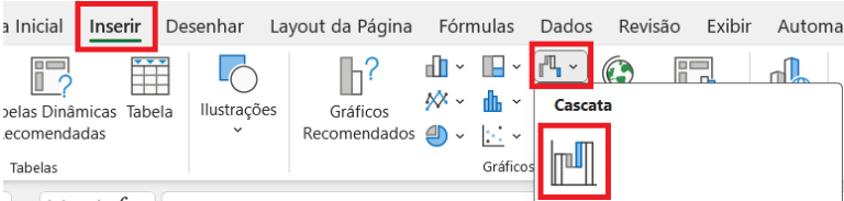 Gráfico Cascata no Excel | Como Criar? - Excel Easy