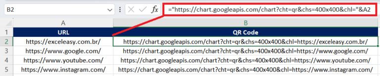 QR Code no Excel: Como Gerar? - Excel Easy
