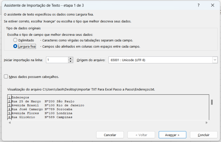 TXT Para Excel: Como Importar e Exportar - Excel Easy
