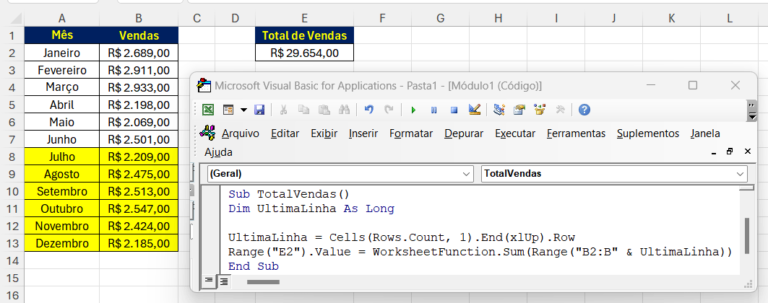 Última Linha no VBA: Como encontrar? - Excel Easy