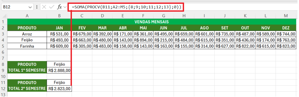 PROCV com SOMA: Como usar as duas funções juntas? - Excel Easy