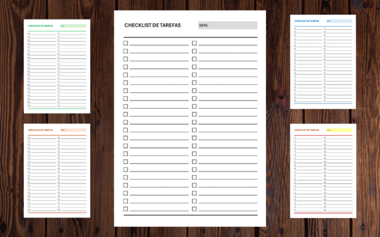 Modelos de Checklist: 12 Opções para Baixar Grátis - Excel Easy