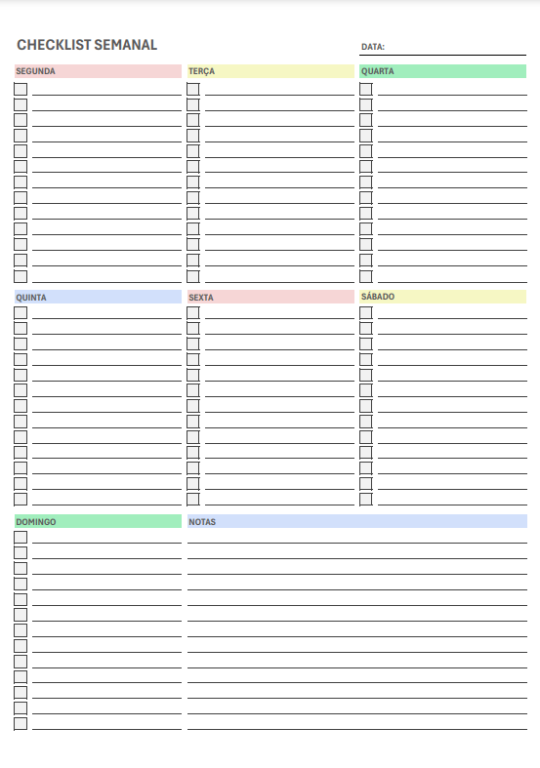 Modelos de Checklist: 12 Opções para Baixar Grátis - Excel Easy