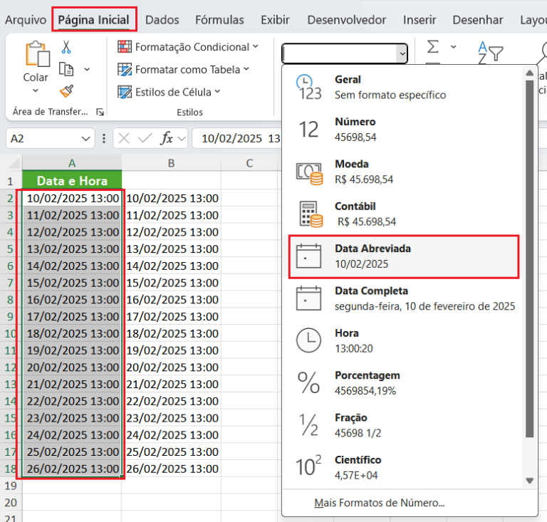 Como Separar Data e Hora no Excel - Excel Easy